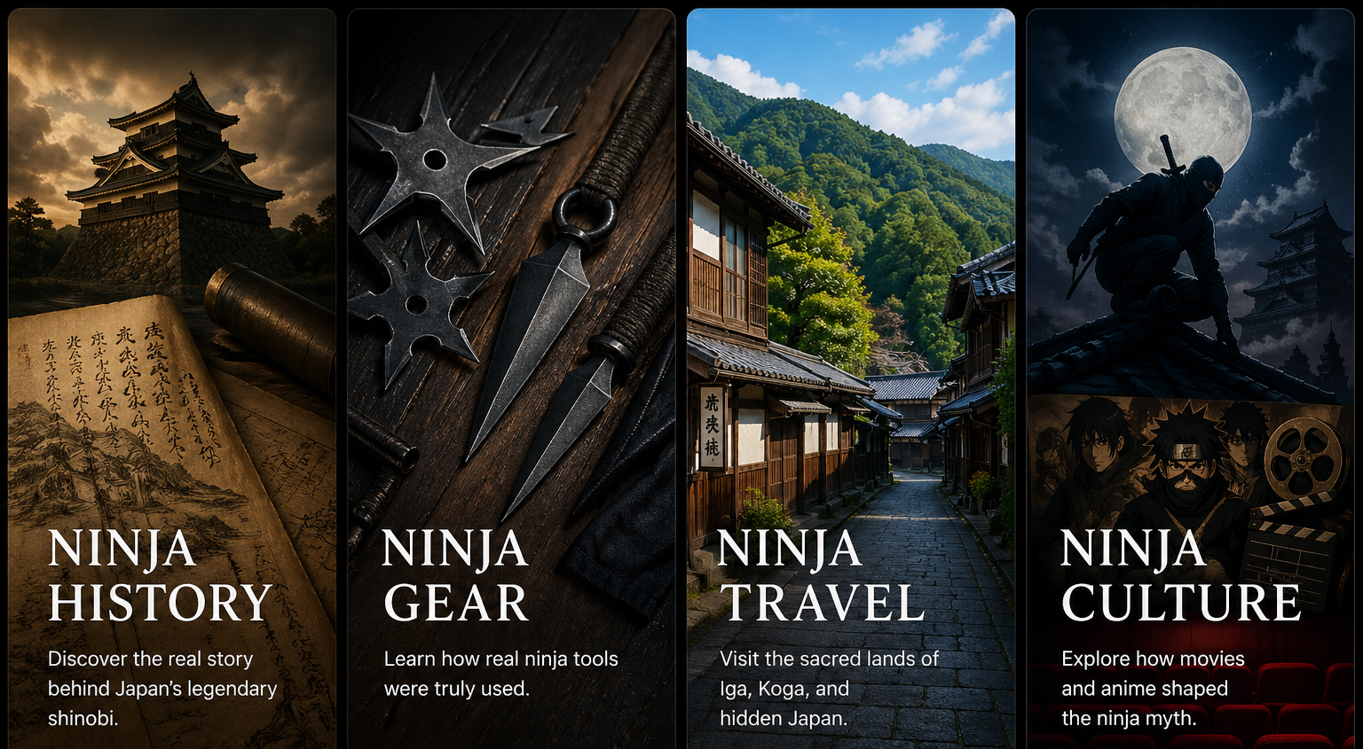 Real Ninja History, Culture & Travel from Japan | Shinobi-Arts
