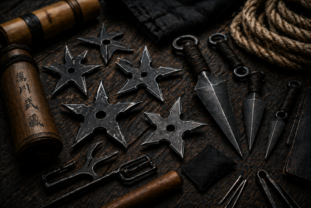 Ninja Glossary Categories Structure - Shinobi-Arts