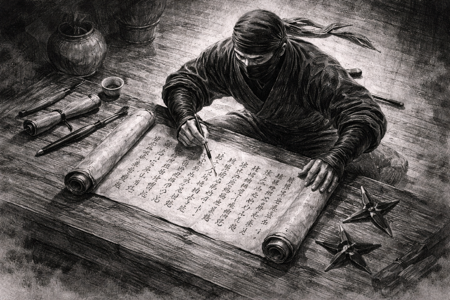 Ninja Glossary Categories Structure - Shinobi-Arts